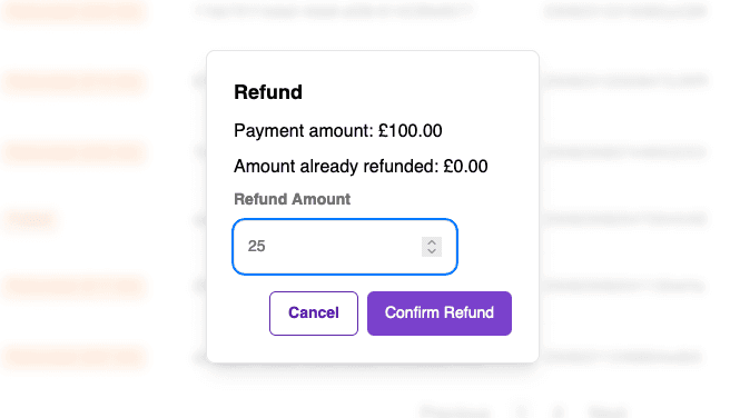 Refunds – Volume