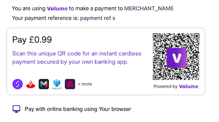 Hosted Checkout – Volume